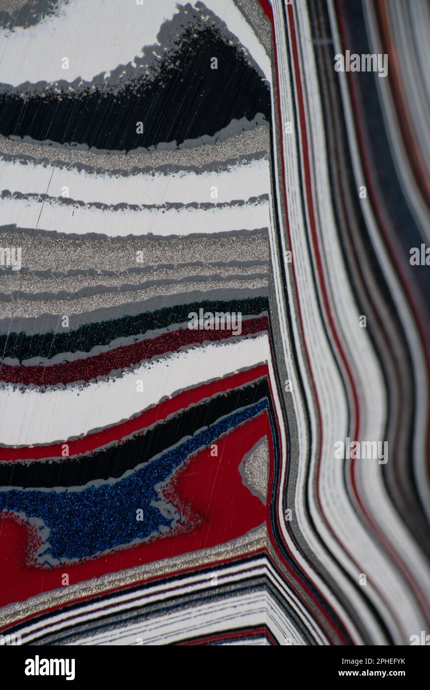 Fordite, also known as Motor or Detroit Agate, is a unique automotive ...