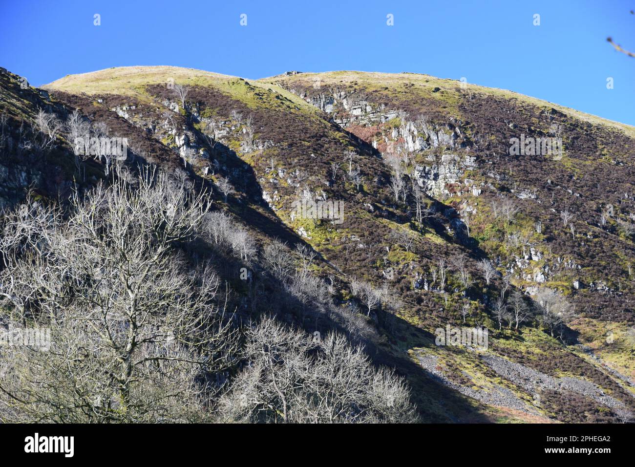Combe Scar is a dominate geological glacial land feature and haven for ...
