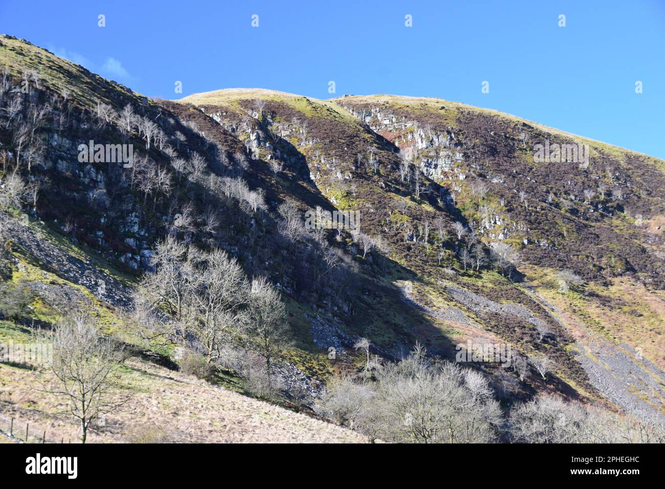 Combe Scar is a dominate geological glacial land feature and haven for ...