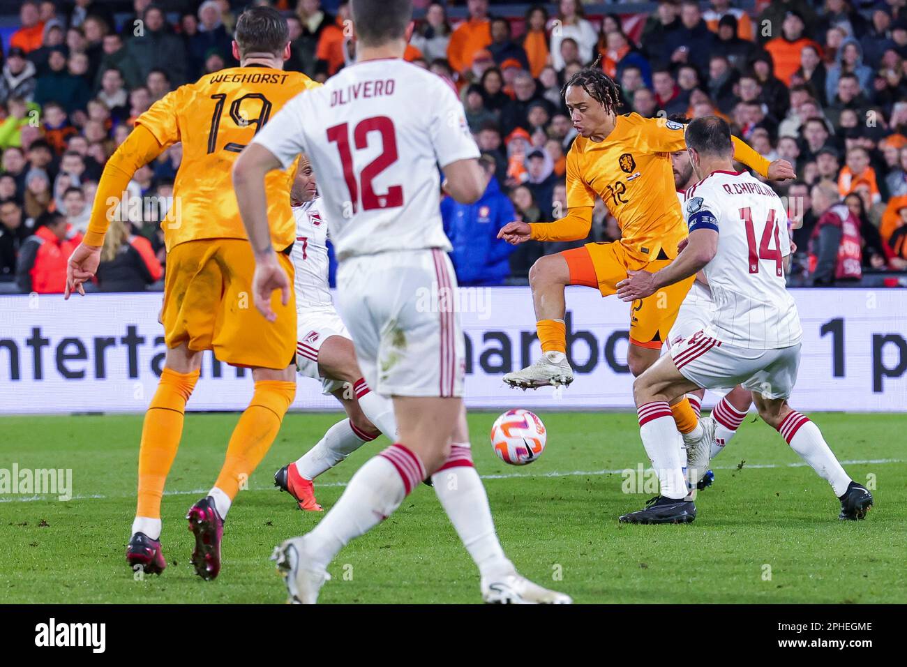 27-03-2023: Sport: Nederland v Gibraltar ROTTERDAM, NETHERLANDS - MARCH ...