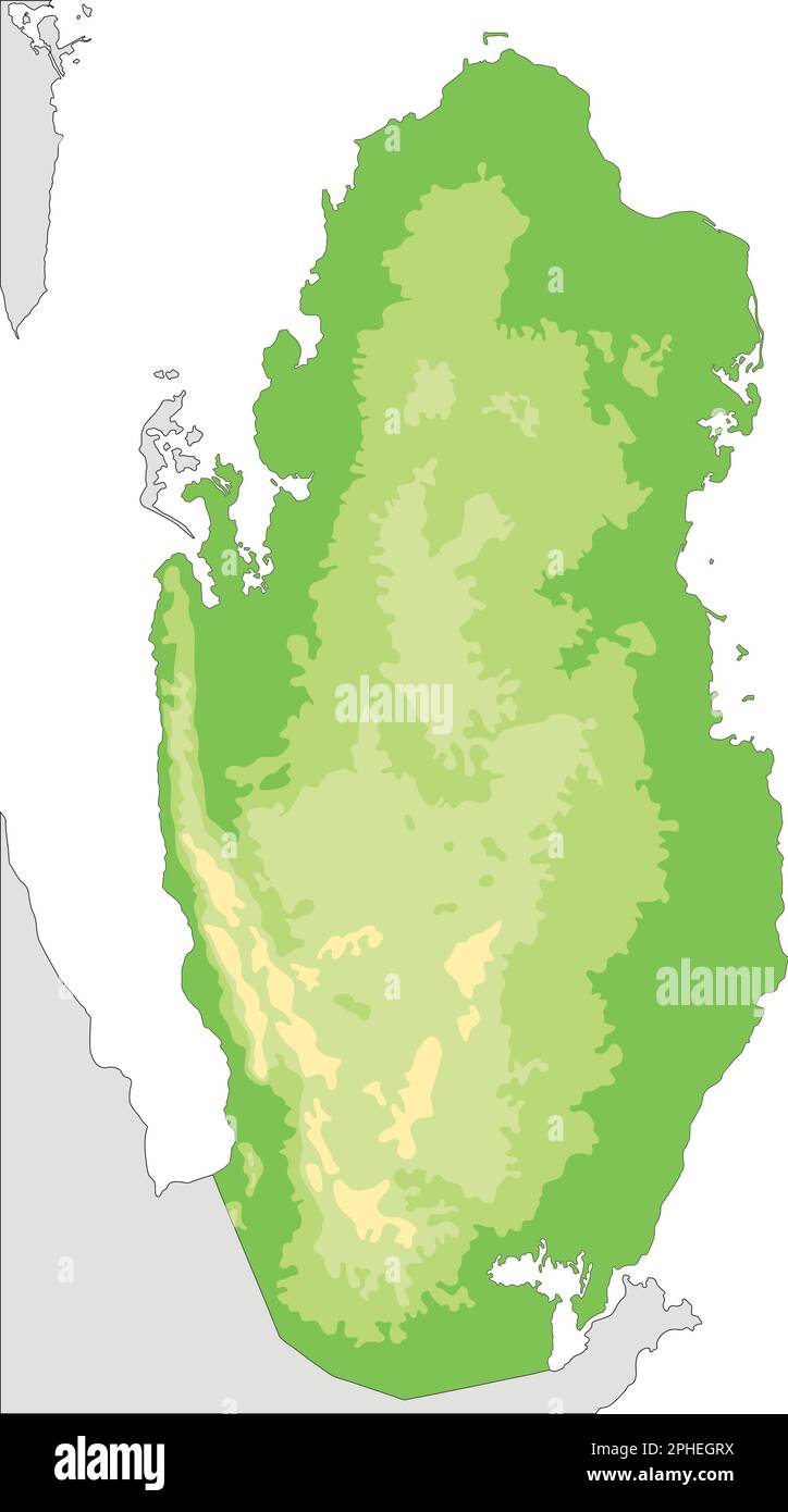 Highly detailed Qatar physical map Stock Vector Image & Art - Alamy Highly detailed Qatar physical map Stock Vector Image & Art - Alamy
