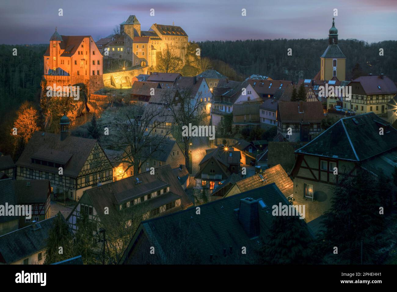 Hohnstein castle hi-res stock photography and images - Alamy