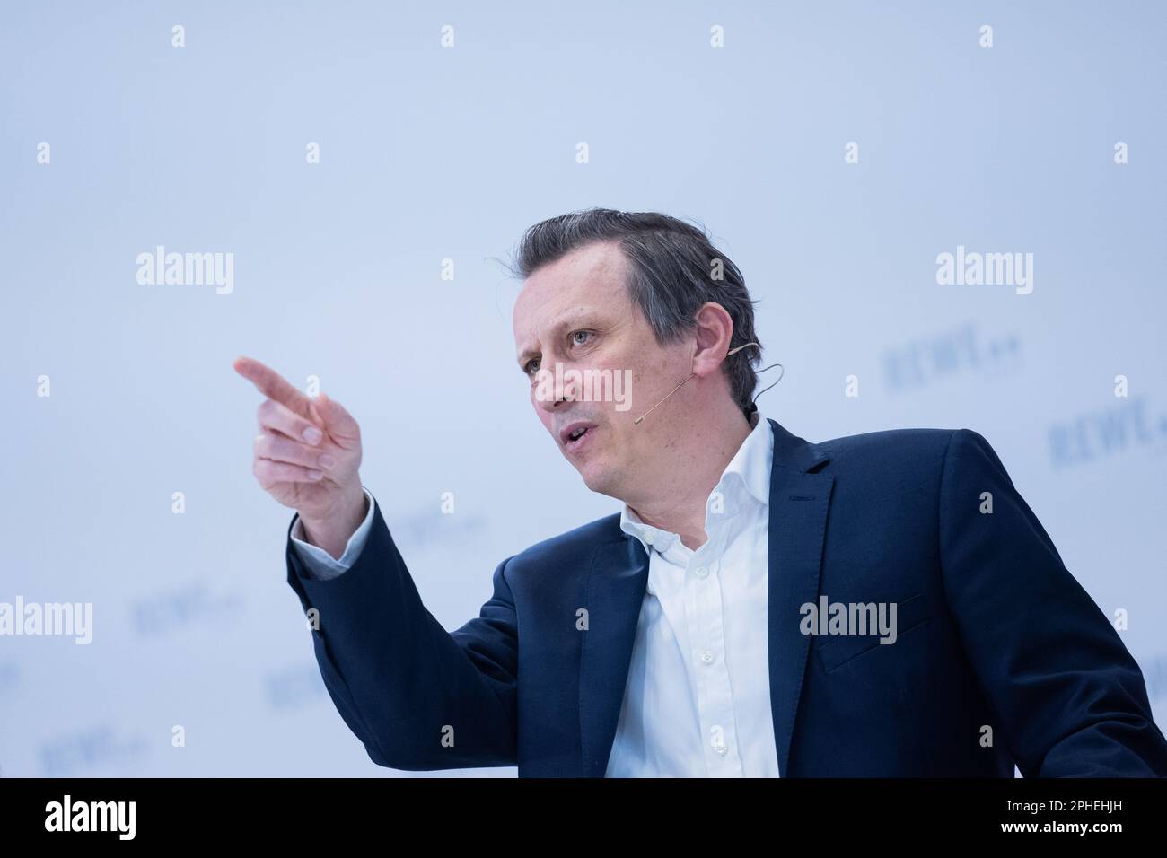 Cologne, Germany. 28th Mar, 2023. Lionel Souque, Chairman of the ...