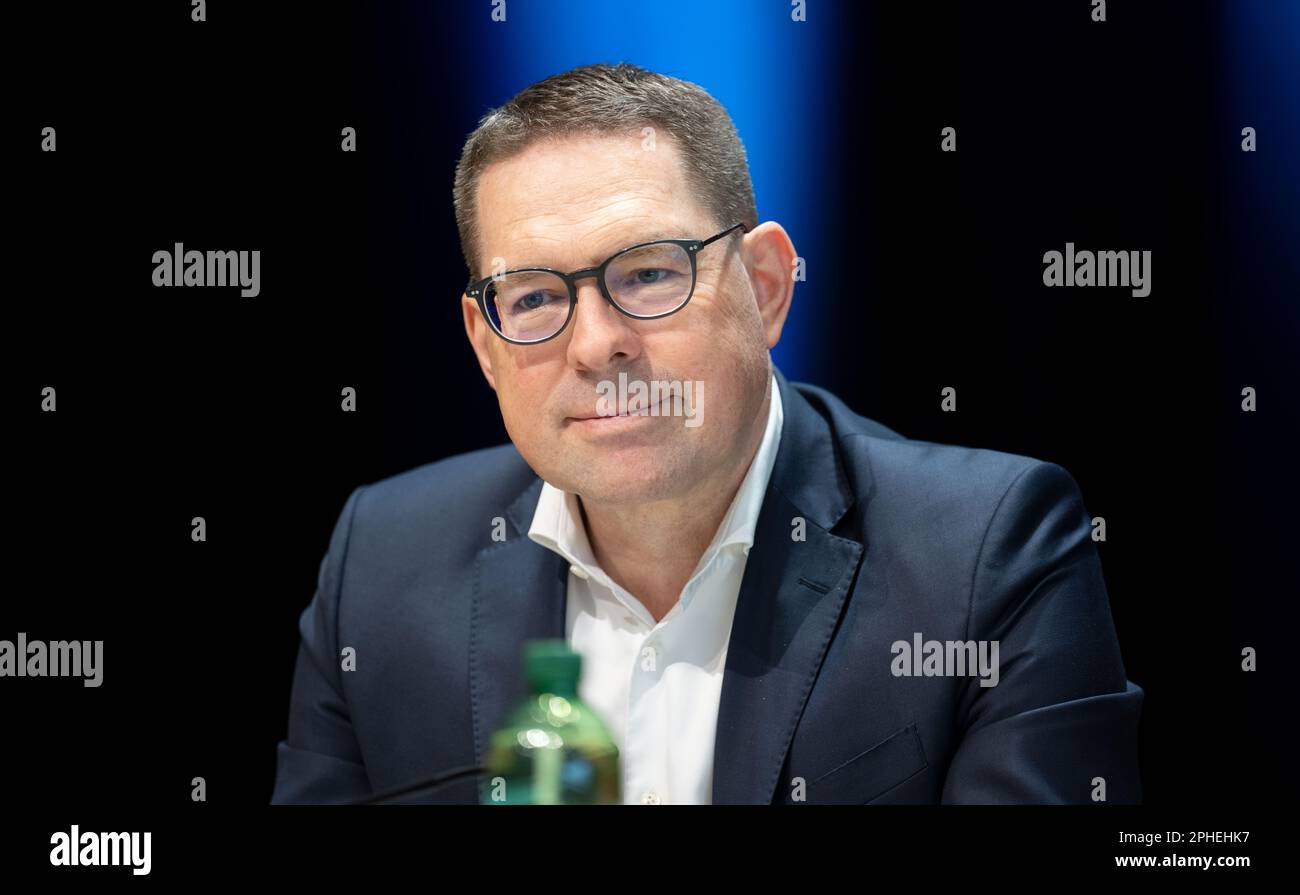 Heilbronn, Germany. 28th Mar, 2023. Gerd Chrzanowski, general partner ...