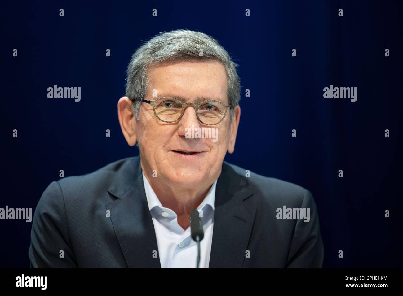 Heilbronn, Germany. 28th Mar, 2023. Reinhold Geilsdörfer, Managing ...
