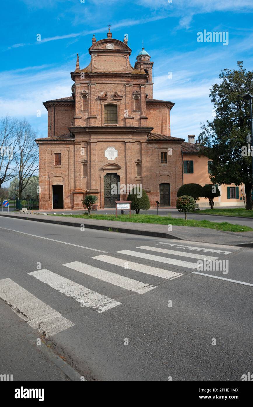 Italy, Lombardy, Codogno, Santuario della Beata Vergine di Caravaggio ...