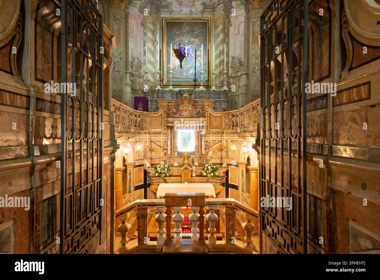 Italy, Lombardy, Codogno, Santuario della Beata Vergine di Caravaggio ...