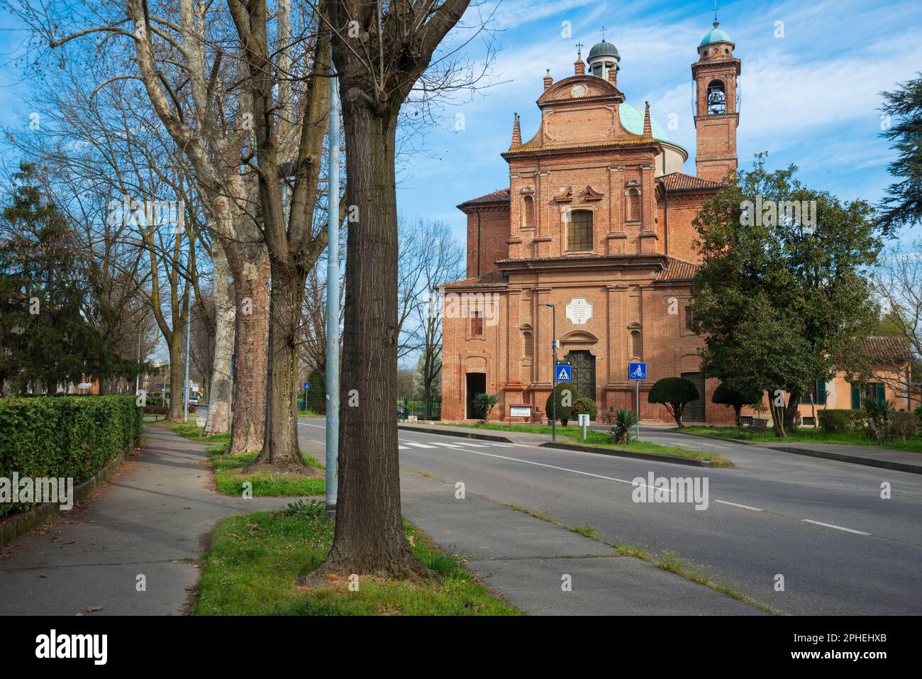 Italy, Lombardy, Codogno, Santuario della Beata Vergine di Caravaggio ...
