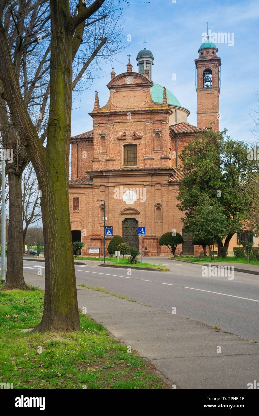 Italy, Lombardy, Codogno, Santuario della Beata Vergine di Caravaggio ...