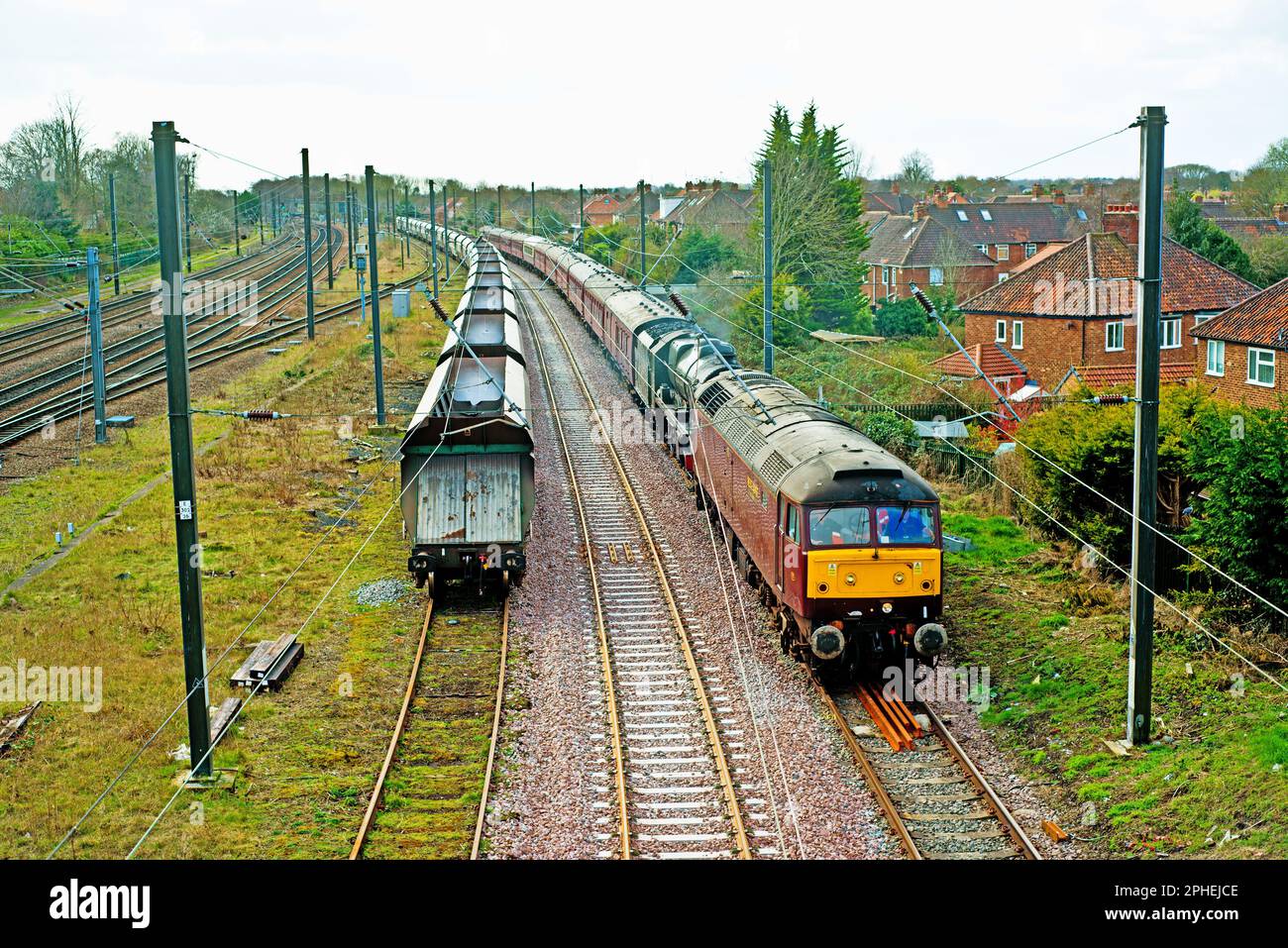 West coast class 47804 locomotive hi-res stock photography and images ...