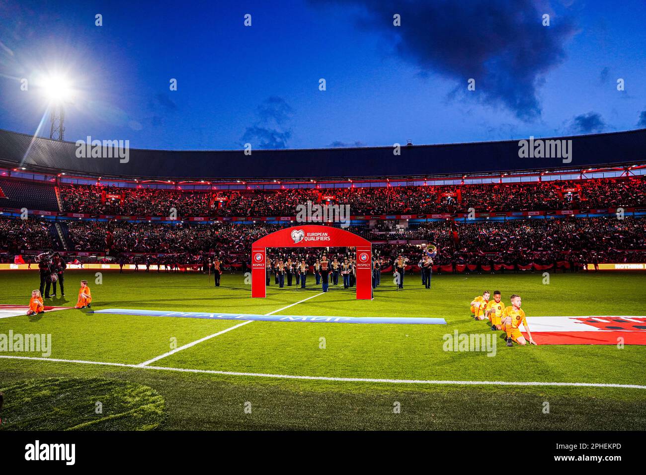 Rotterdam - Overview of the stadium during the match between The ...