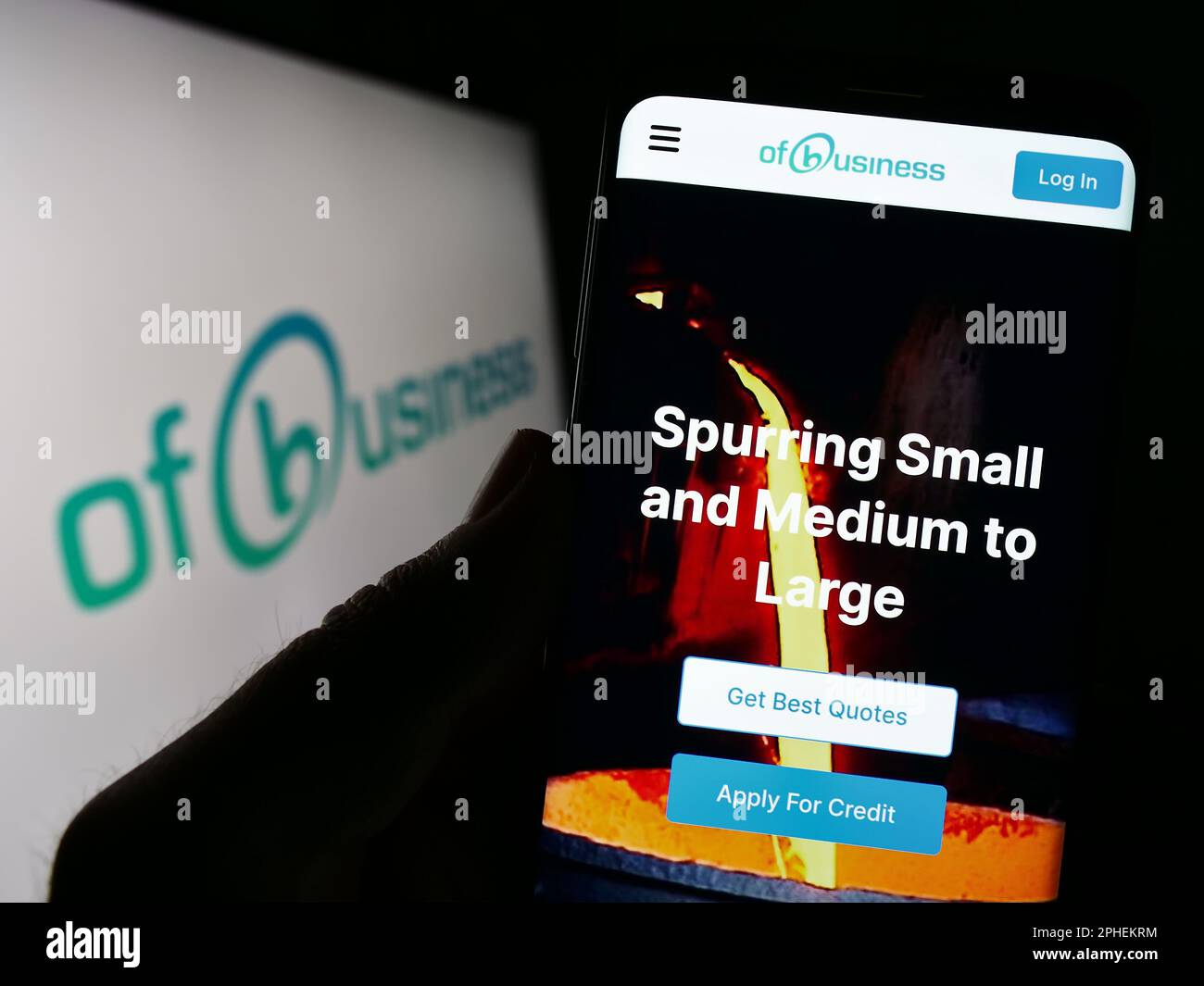 Ofbusiness logo hi-res stock photography and images - Alamy