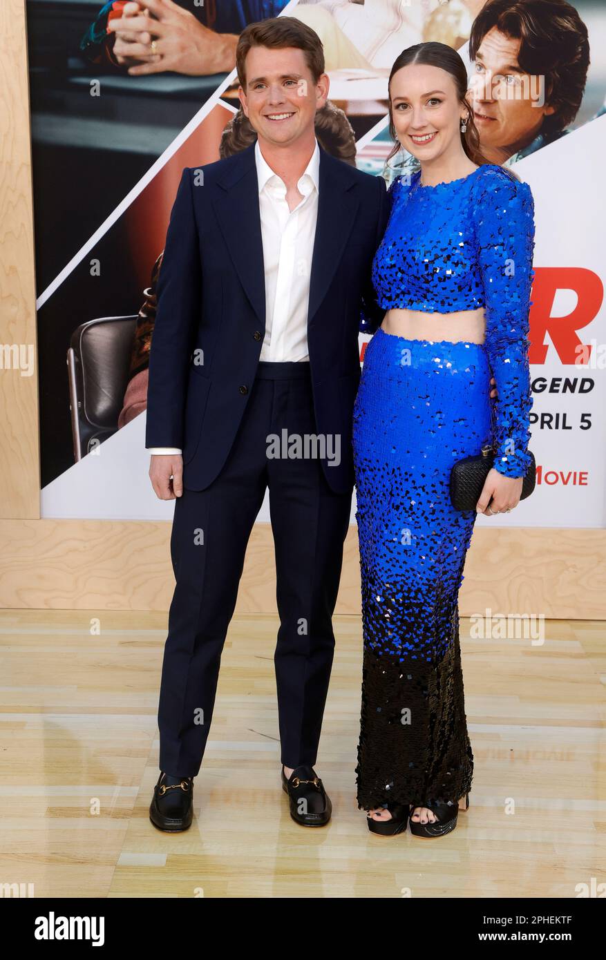 Los Angeles, California, USA. 27th Mar, 2023. Alex Convery, Quinn ...