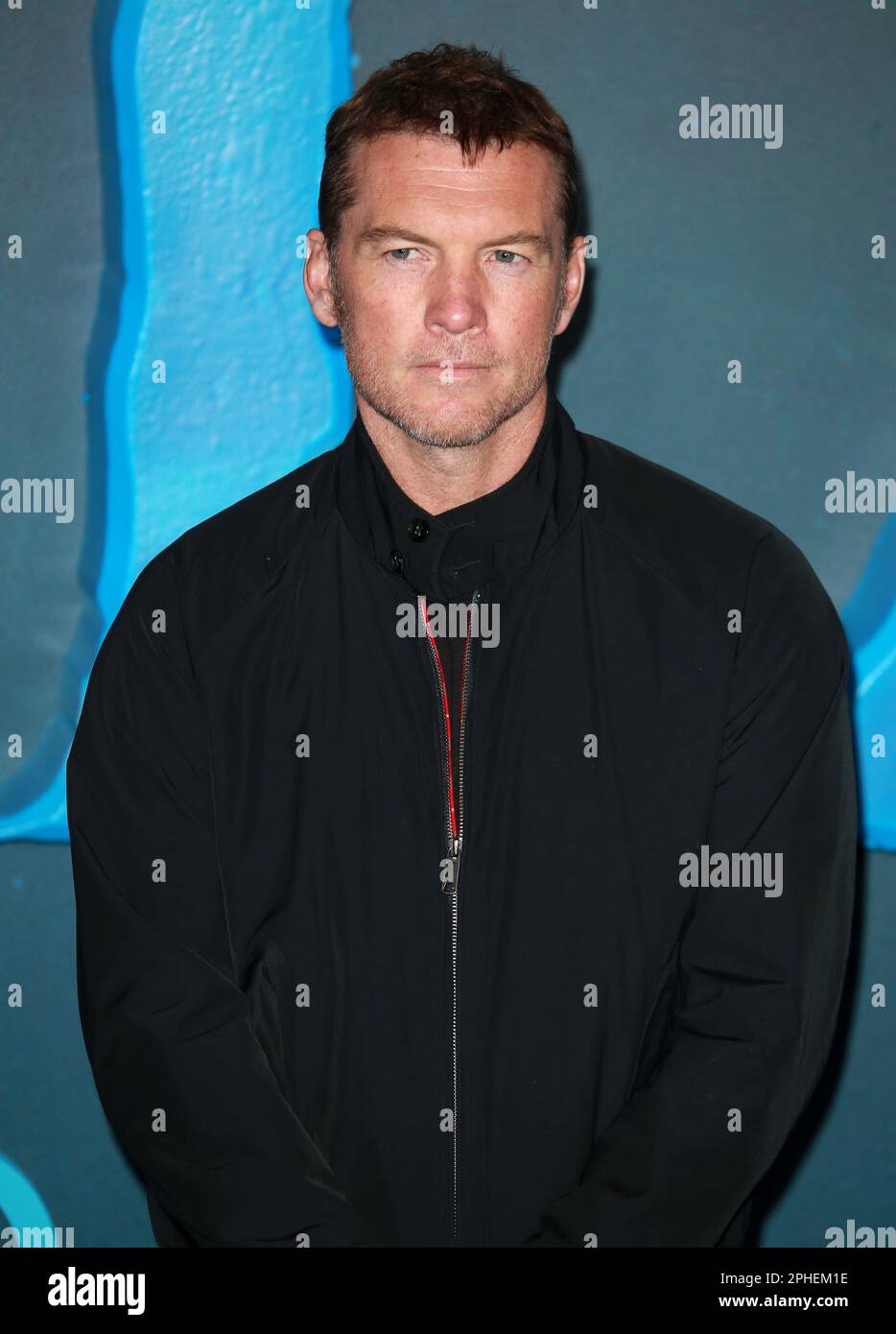Sam Worthington attends the "Avatar: The Way Of Water" photocall at ...
