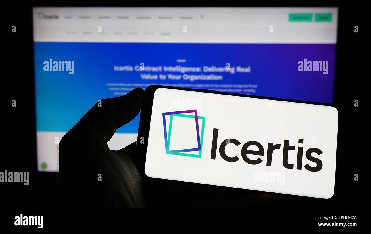 Icertis logo hi-res stock photography and images - Alamy