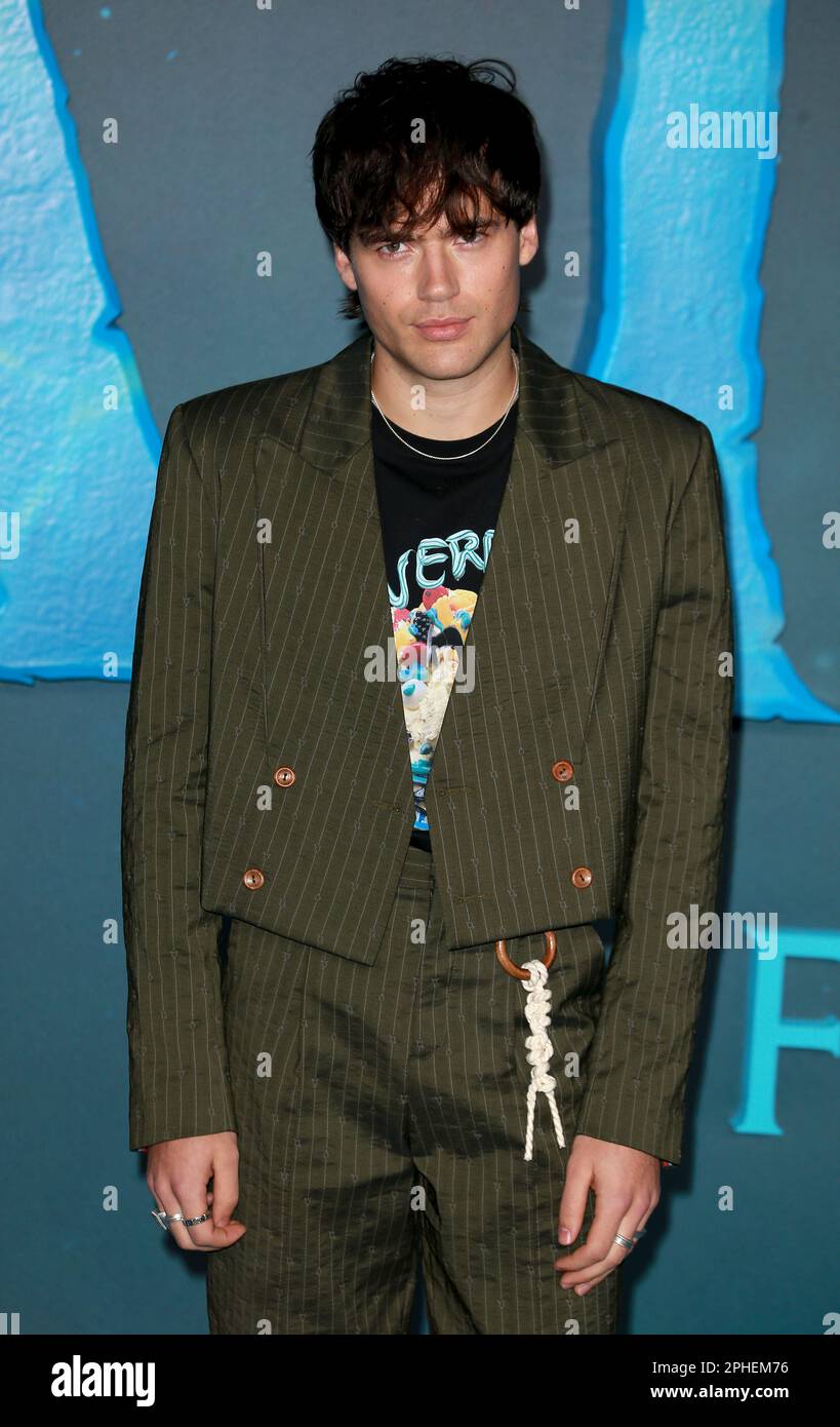 Jamie Flatters attends the "Avatar: The Way Of Water" photocall at ...