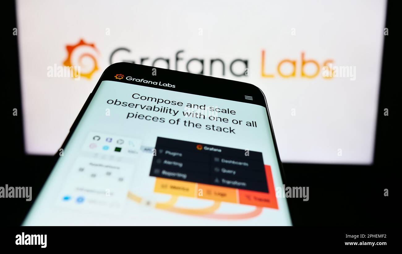 Grafana logo hi-res stock photography and images - Alamy