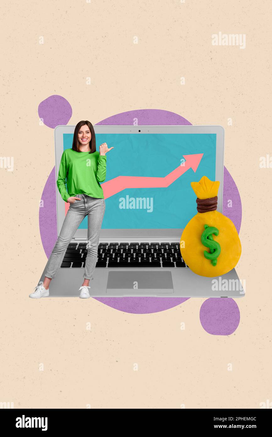 Vertical painted creative illustration picture artwork sketch of happy ...