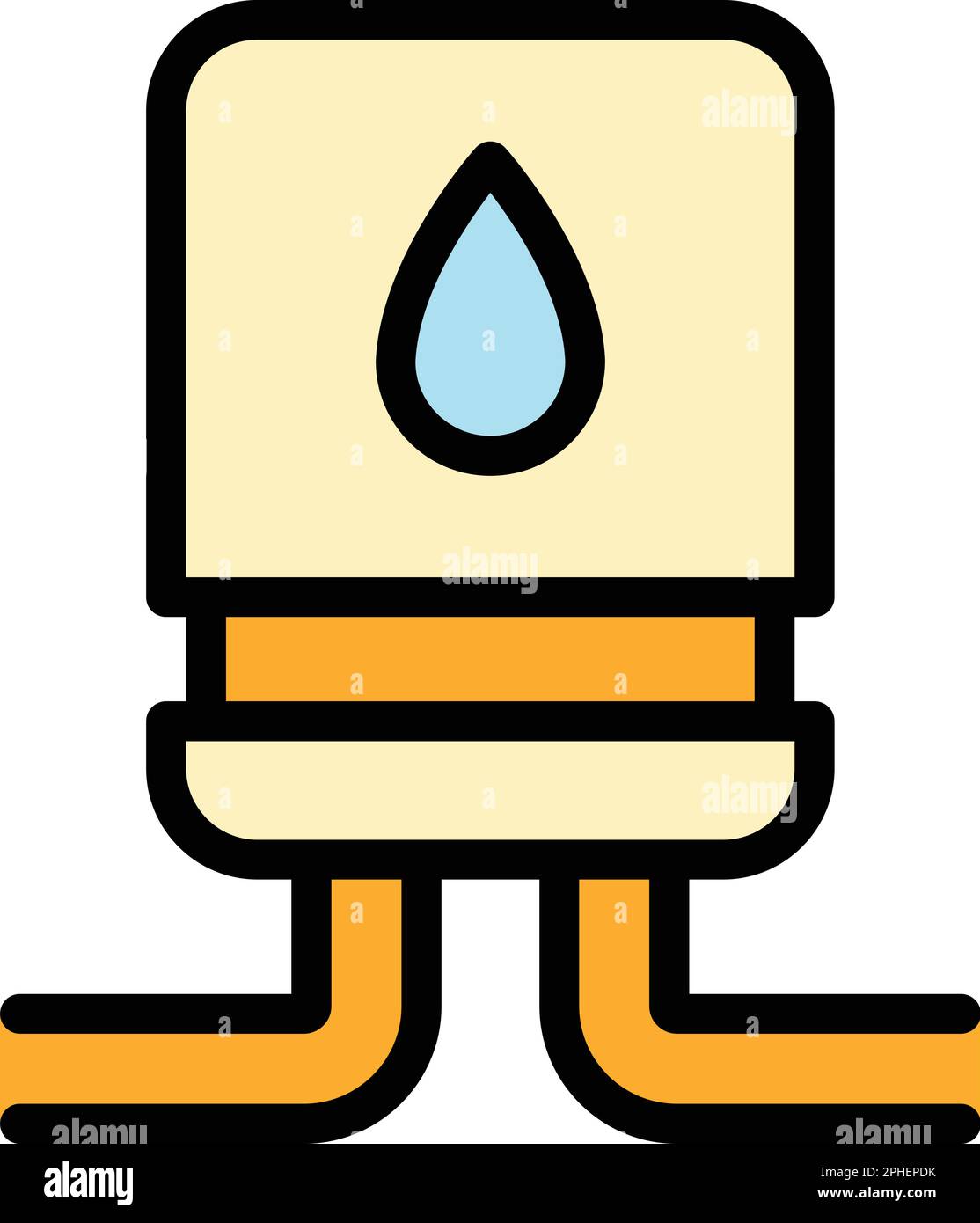 Filtration system icon. Outline Filtration system vector icon for web ...