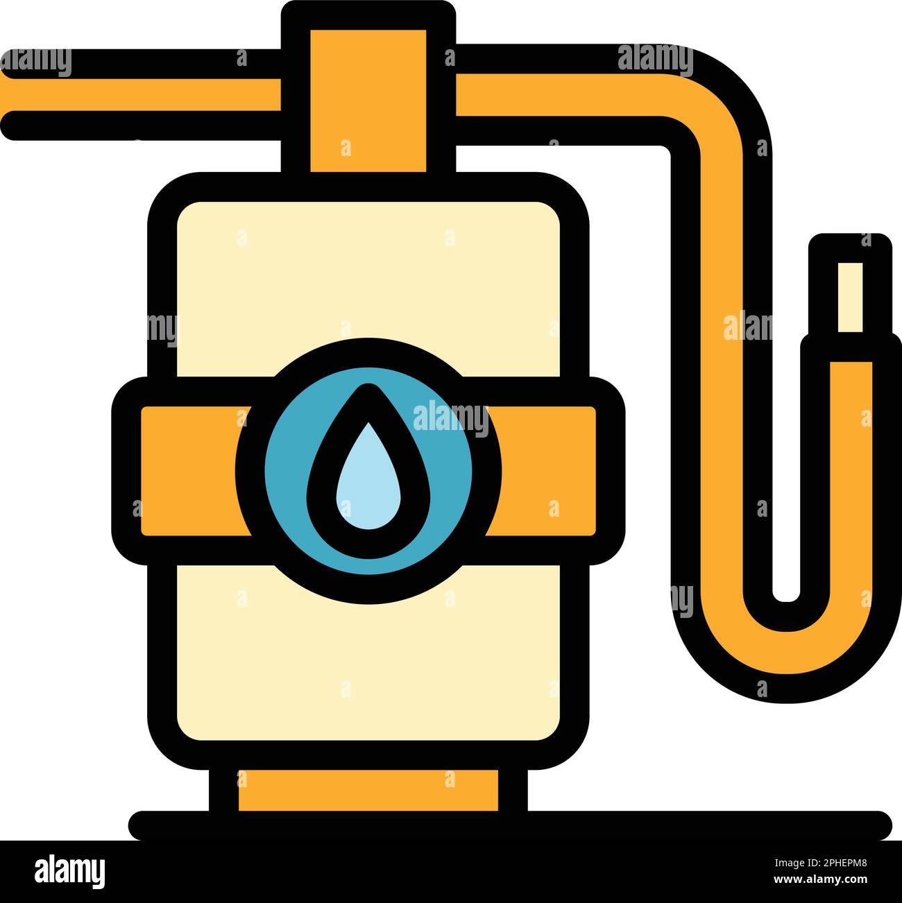 Water purifier icon. Outline Water purifier vector icon for web design ...