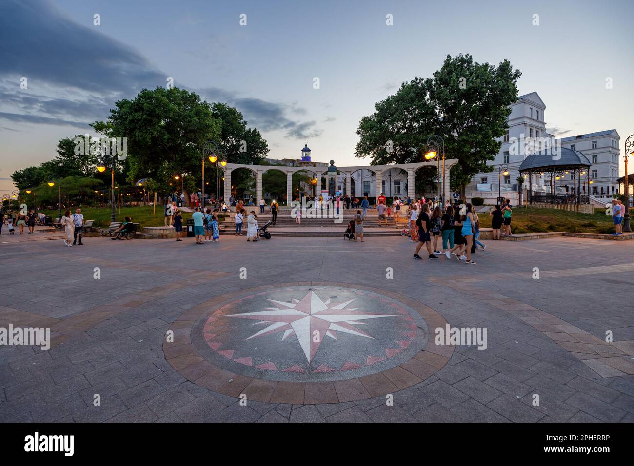 The City of Constanta at the Black Sea in Romania Stock Photo - Alamy