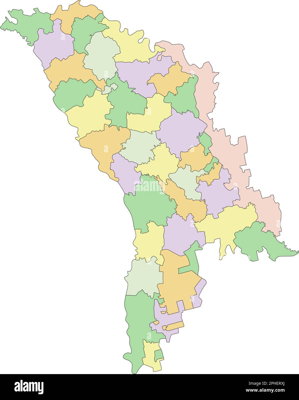 moldova map with surrounding countries