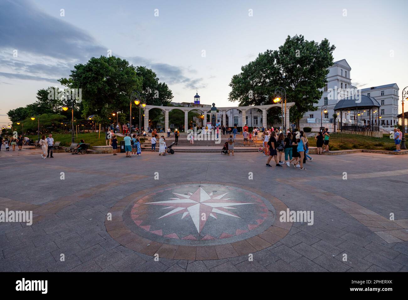 The City of Constanta at the Black Sea in Romania Stock Photo - Alamy
