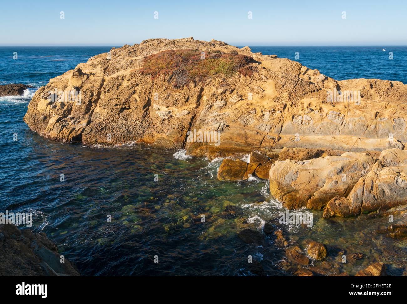 Panoramic of point lobos state natural reserve hi-res stock photography ...