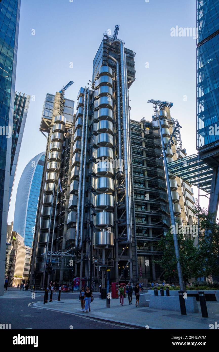The Lloyds Building, City of London, UK Stock Photo - Alamy