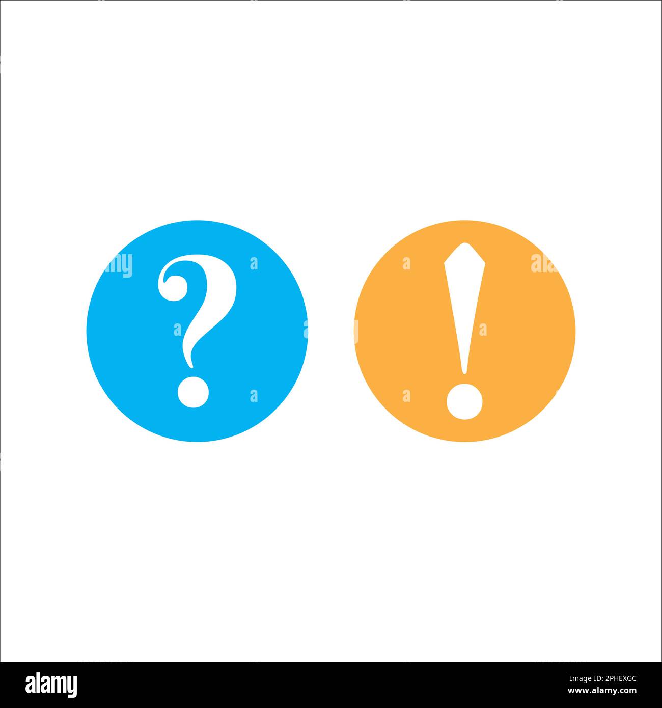 Question and exclamation point mark symbol. Stock vector illustration ...