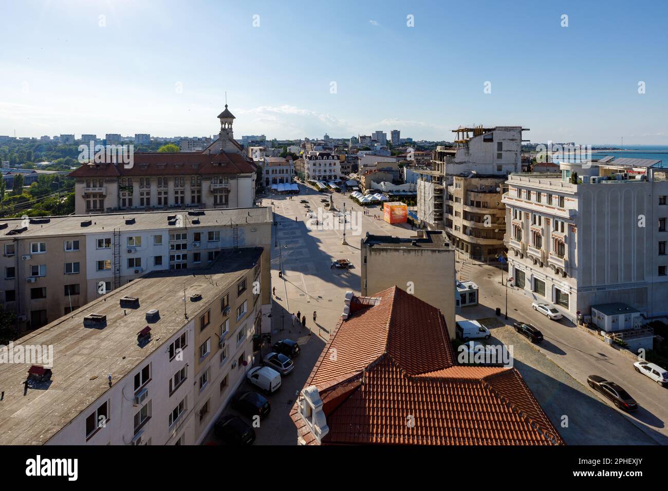 The City of Constanta at the Black Sea in Romania Stock Photo - Alamy