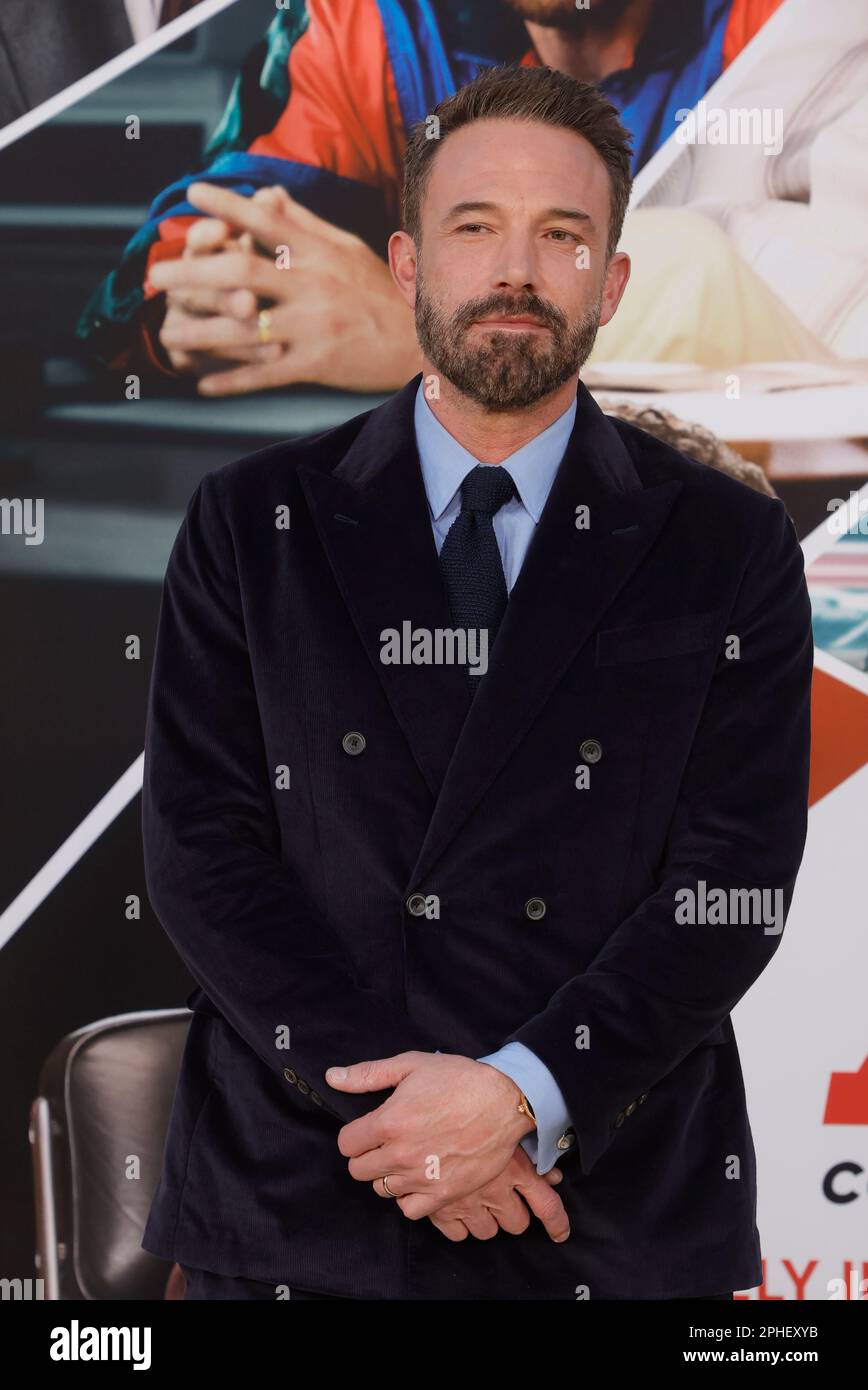 27 March 2023 -Los Angeles, California - Ben Affleck. Amazon Studios ...