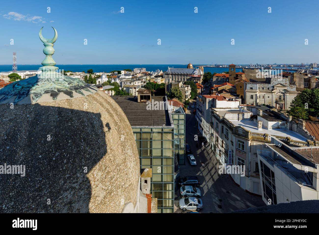 The City of Constanta at the Black Sea in Romania Stock Photo - Alamy