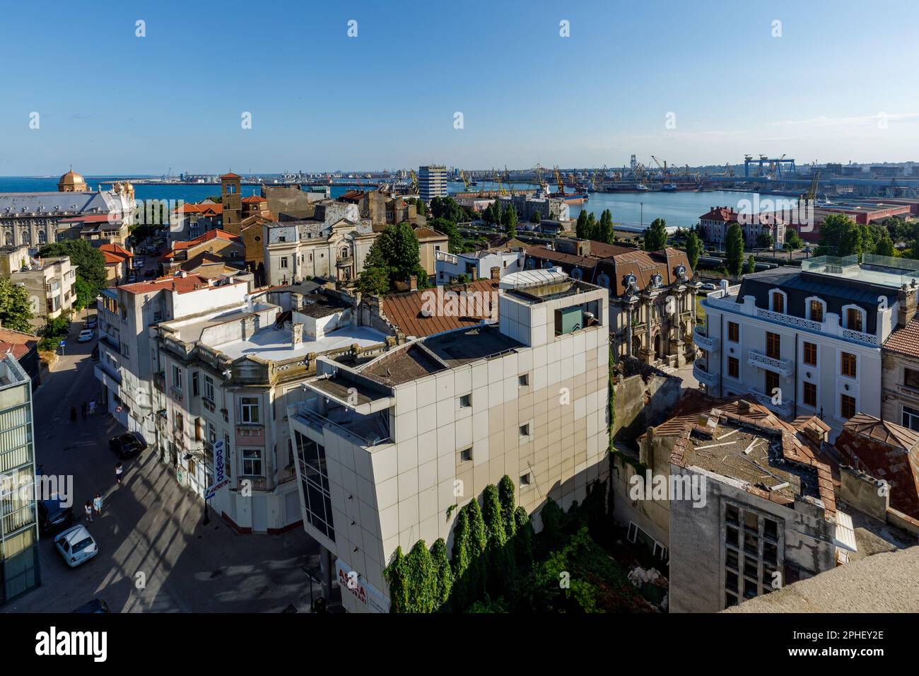 The City of Constanta at the Black Sea in Romania Stock Photo - Alamy