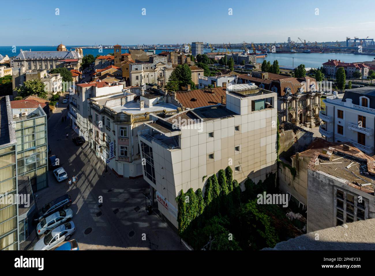 The City of Constanta at the Black Sea in Romania Stock Photo - Alamy