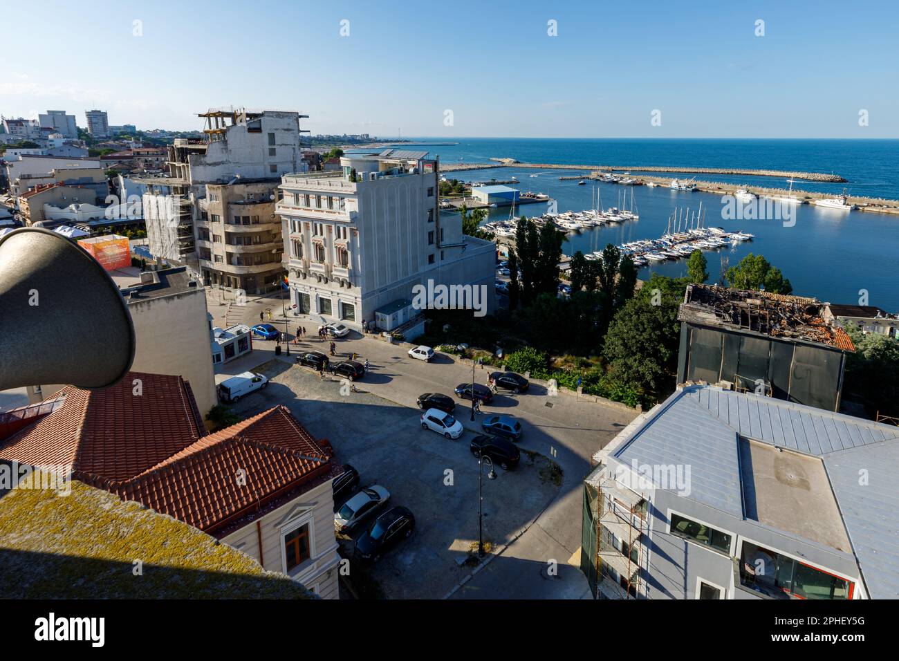 The City of Constanta at the Black Sea in Romania Stock Photo - Alamy