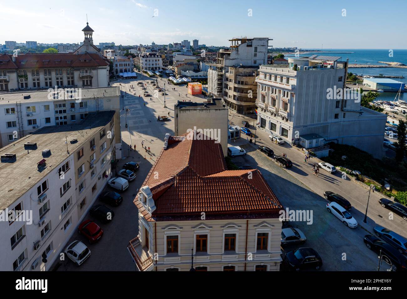 The City of Constanta at the Black Sea in Romania Stock Photo - Alamy