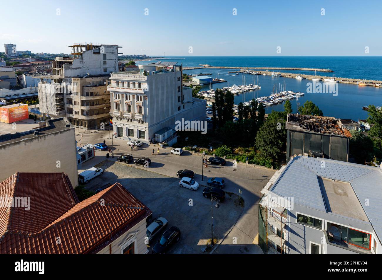 The City of Constanta at the Black Sea in Romania Stock Photo - Alamy