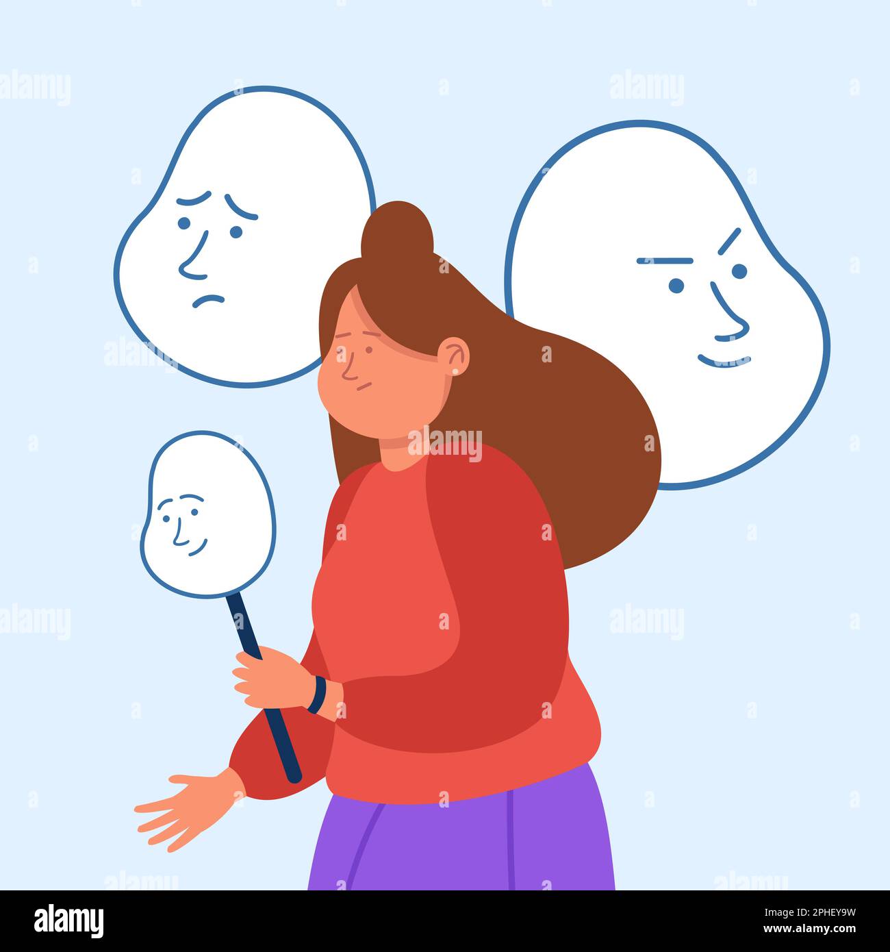 Conformity cartoon hi-res stock photography and images - Alamy