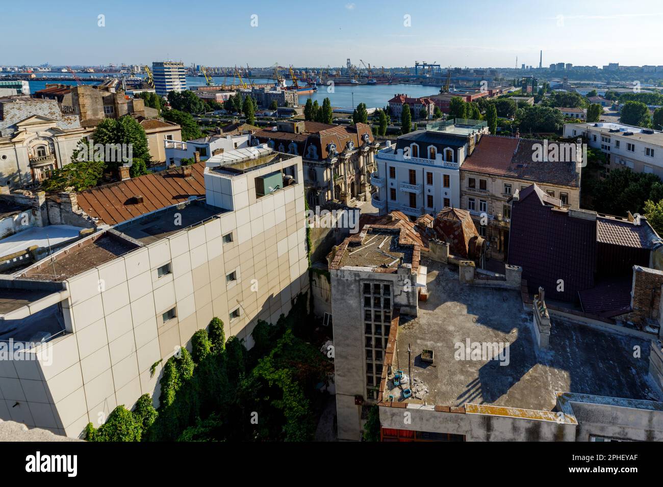The City of Constanta at the Black Sea in Romania Stock Photo - Alamy