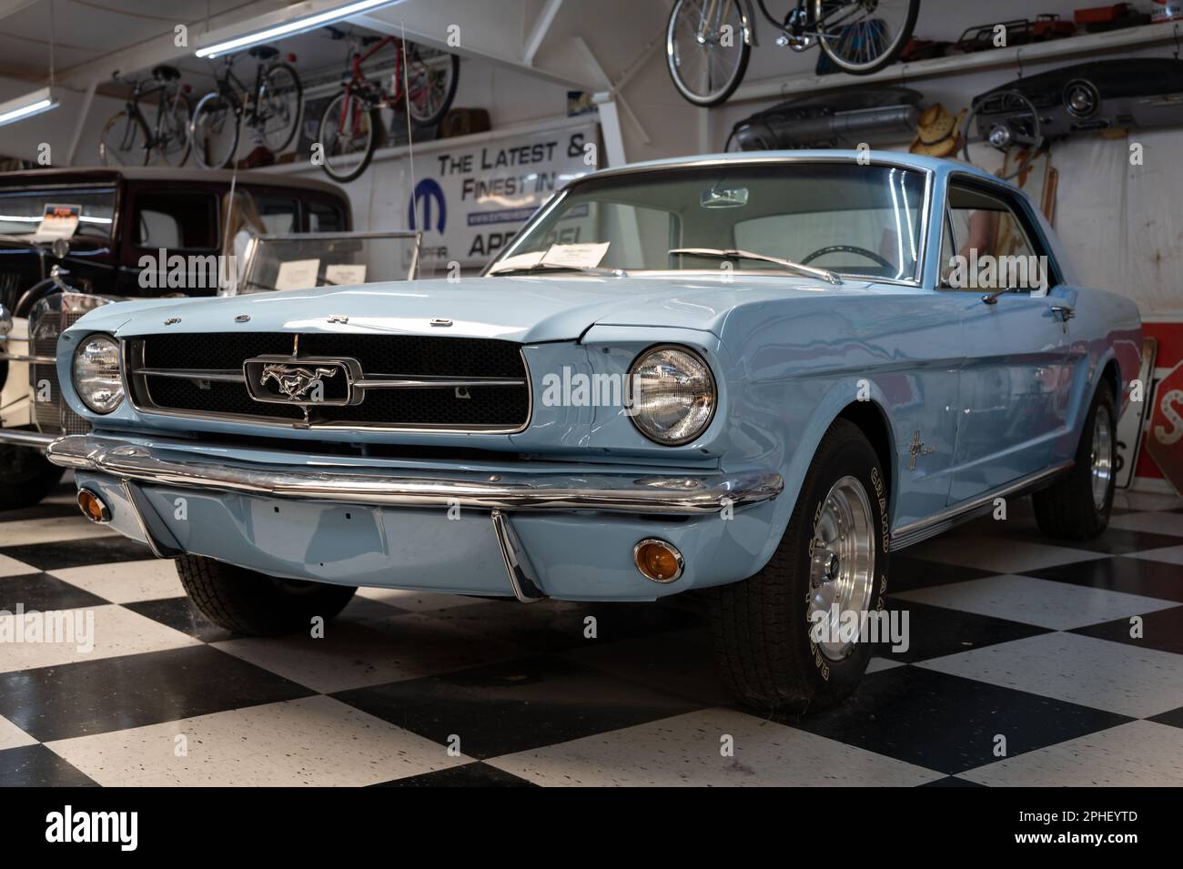 1965 Blue Mustang