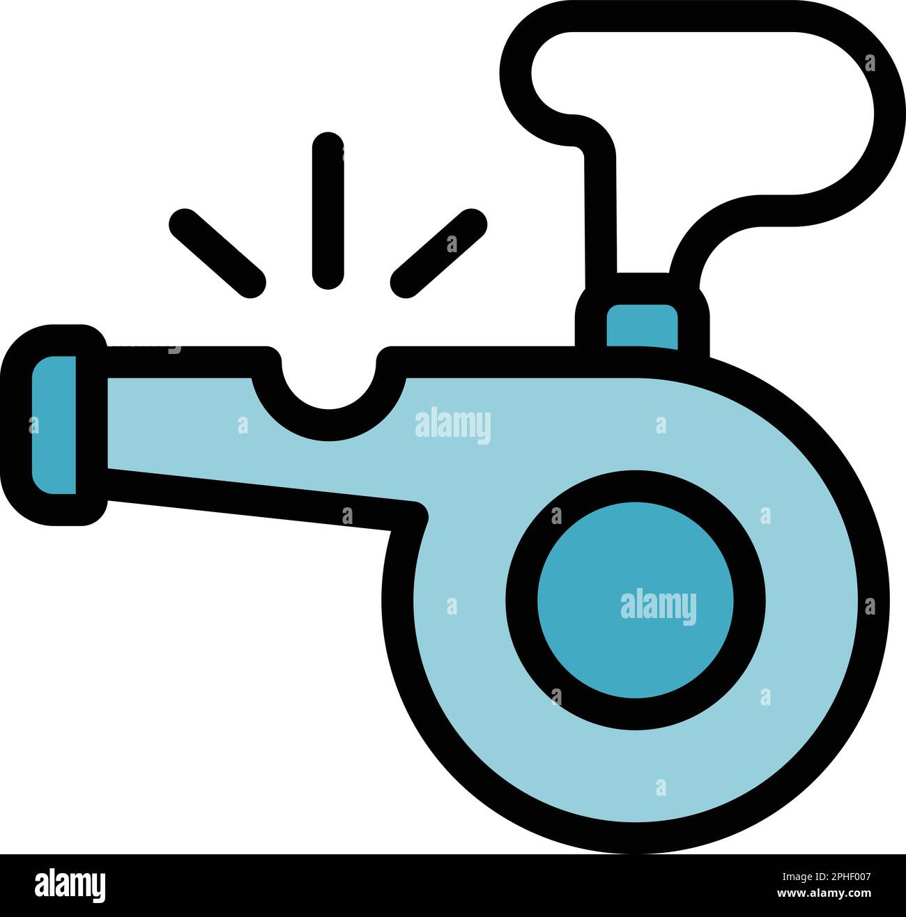 Scouting Whistle Icon Outline Scouting Whistle Vector Icon For Web Design Isolated On White