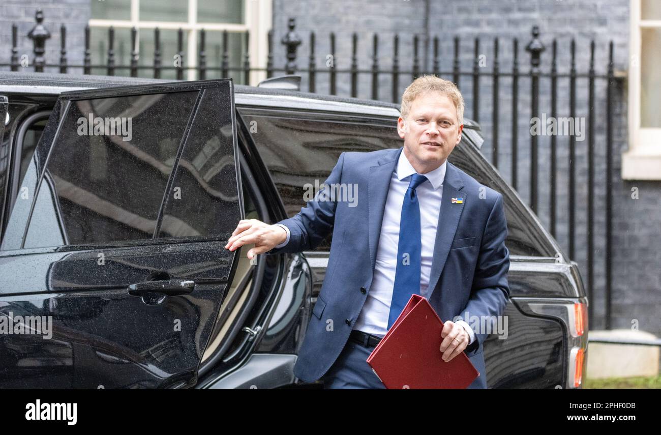 London, UK. 28th Mar, 2023. Grant Shapps, Energy Security and Net Zero ...