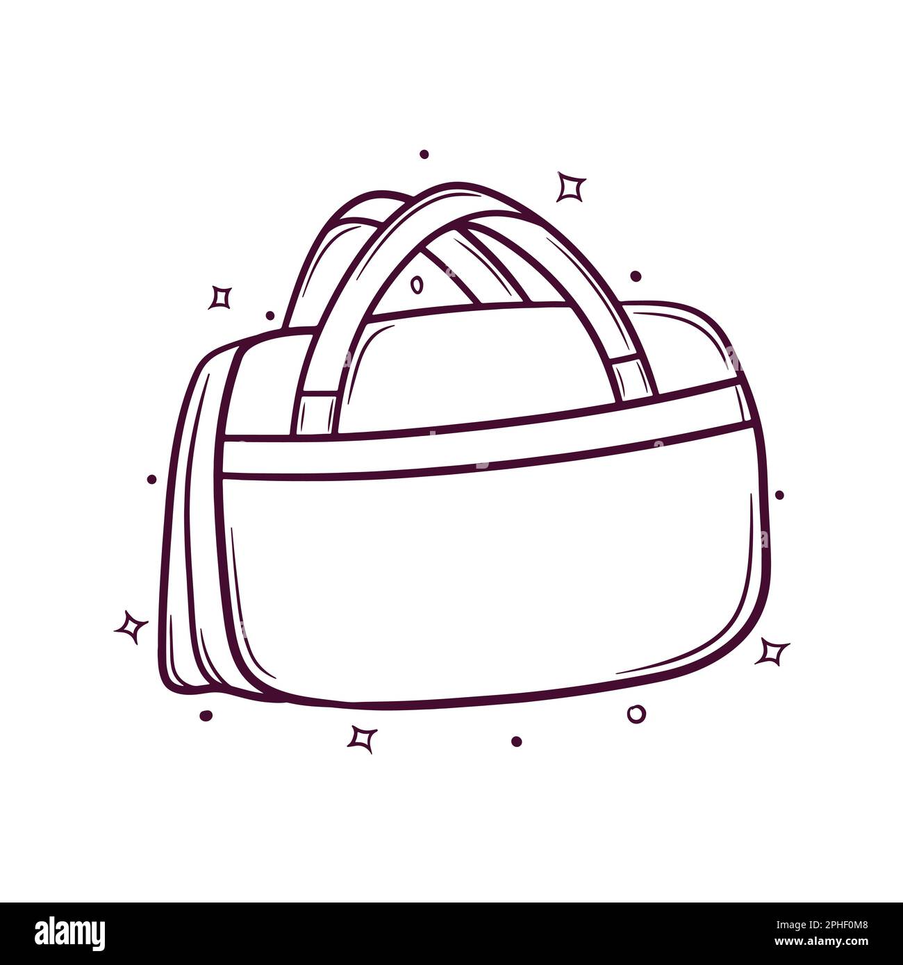 hand drawn briefcase vector illustration Stock Vector Image & Art - Alamy