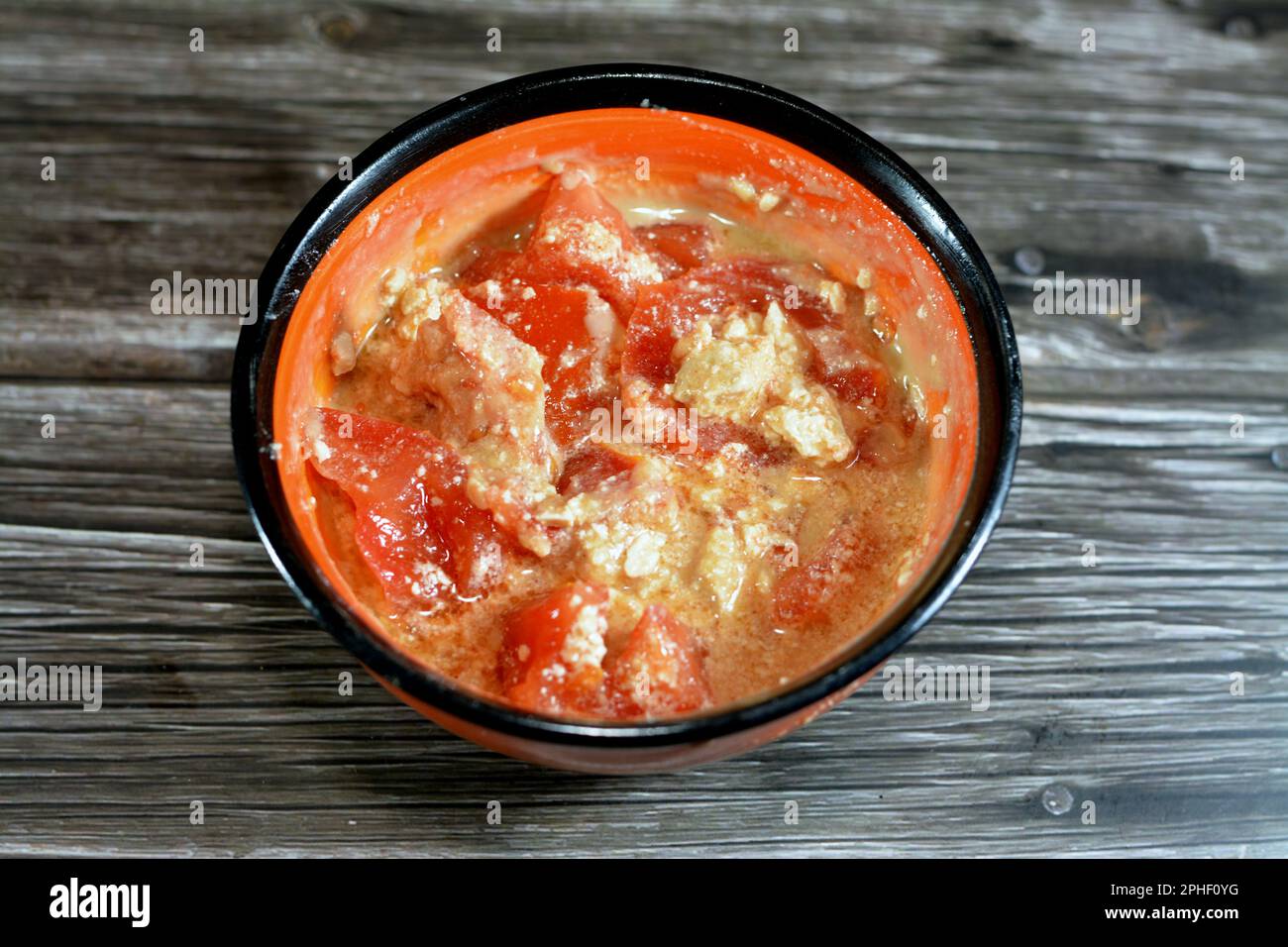 A traditional Egyptian cheese called Mish homemade of cottage Karish ...