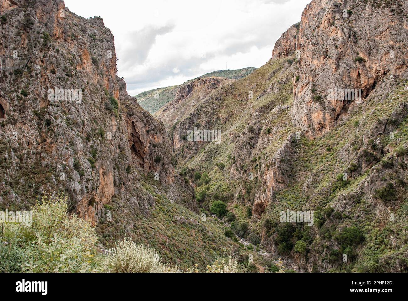 Range of crete gorges for different walking abilities hi-res stock ...