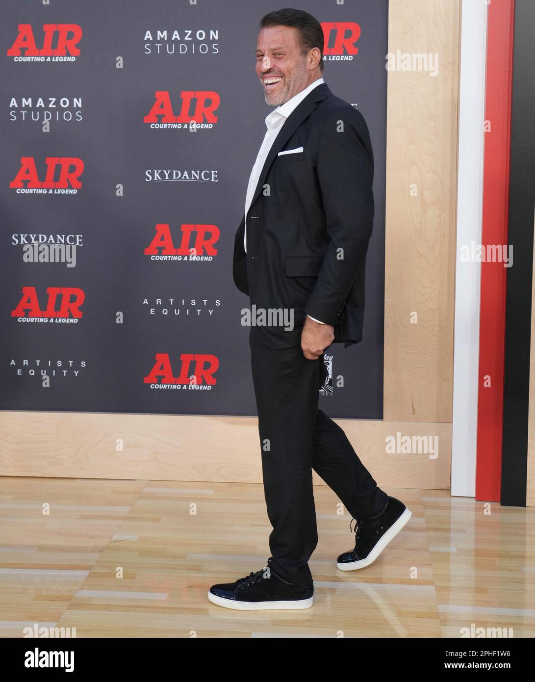 Los Angeles, USA. 27th Mar, 2023. Tony Robbins arrives at the Amazon ...