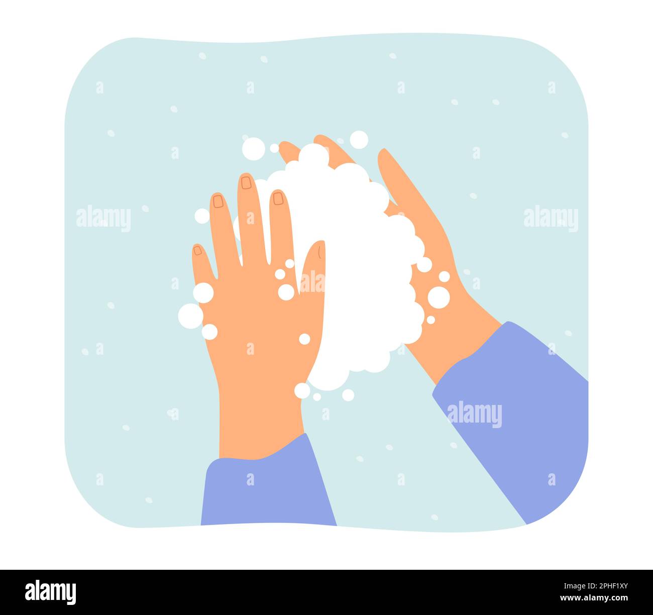 Cartoon soap foam soapy Stock Vector Images - Alamy