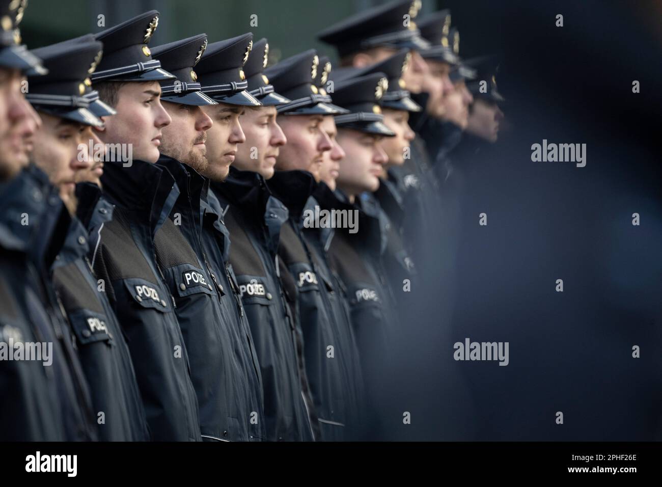 Frankfurt, Germany. 28 March 2023, Hesse, Frankfurt/Main: 138 young ...