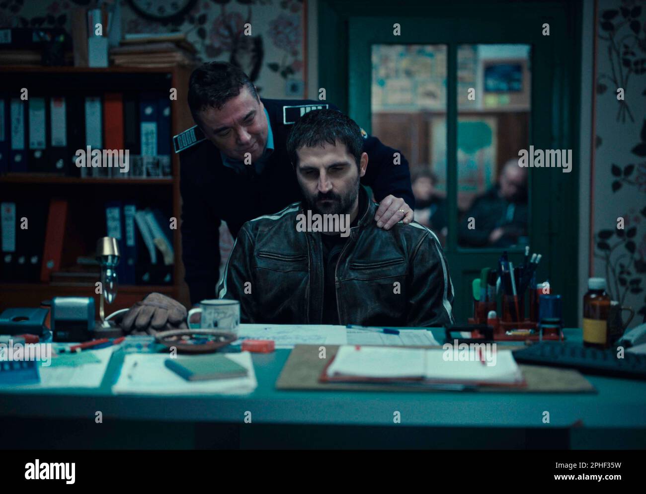 MARIN GRIGORE in R. M. N. (2022), directed by CRISTIAN MUNGIU. Credit ...